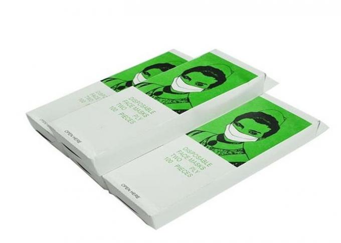 Single Use White Disposable Medical Mask , Dust Proof Surgical Mask ...