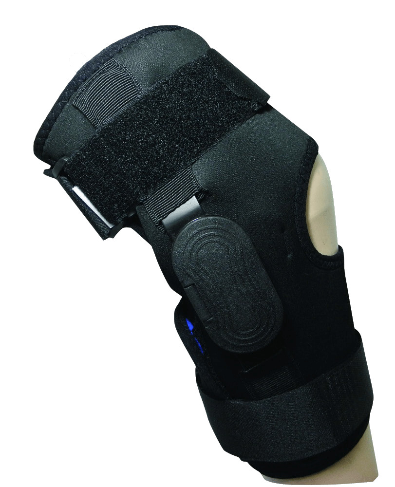 Neoprene Wraparound Hinged Knee Brace Support For Arthritis Breathable